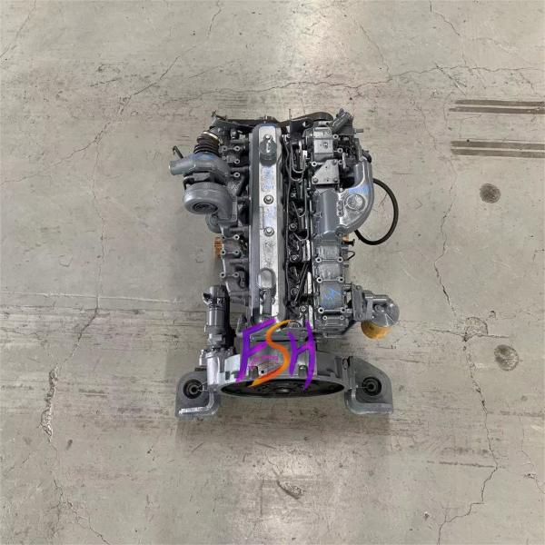 Quality Turbocharged Komatsu 6-Cylinder 6D10T Used Diesel Engine For Construction Machinery for sale