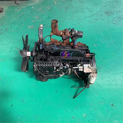 China Tweedehands motorblok 6D114 Japanse motor voor Komatsu voor graafmachines Te koop