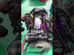 Isuzu 6HK1T Euro1 Χρησιμοποιούμενος κινητήρας ντίζελ Τουρμποφόρτιση για FVR