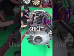 Euro 3 Gebruikte dieselmotor Isuzu 6HK1T Voor 3.1 TD 4x4 UCS69 ELF
