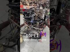 10PE1 Isuzu Diesel Motor 6 cilinder 150 pk Turbocharged
