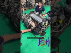 oem odm isuzu 4he1t used diesel engine assy for bus npr truck auto parts