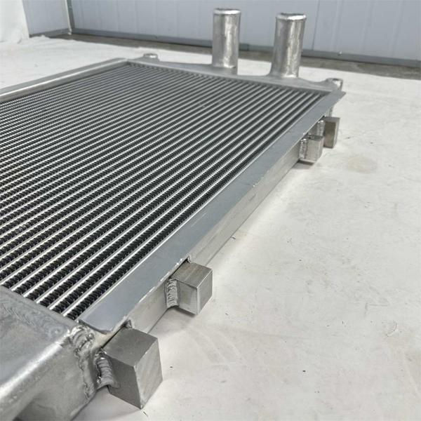 Quality SY215-8C Air Radiator Intercooler Heater For Excavator Air Cooler for sale