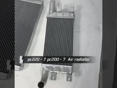 Intercooler Komatsu Assy PC200-7 Raffreddatore intermedio raffreddato ad aria 6738-61-4110