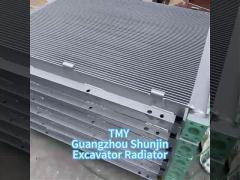 Hydraulic System Overheating Solutions For Hitachi EX470-3 Oil Cooler Radiator