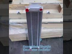 Excavator Oil Radiator D6R Cooler Upgrade