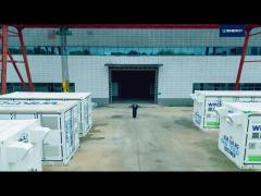 5MWh BESS-installatie in de productie-installatie van Wenergy