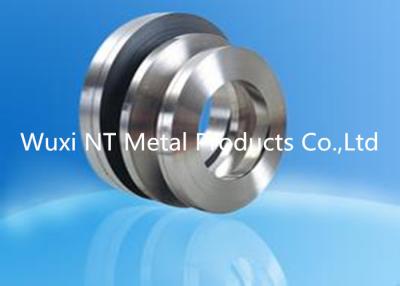 China Slit Edge / Round Edge Aisi 304L Stainless Steel Strip Roll SGS , BV Certificate for sale