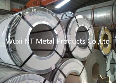 China 1% Nickel Grade 201 Stainless Steel Coils Cold Rolled 1219mm Width With 2B Finish for sale
