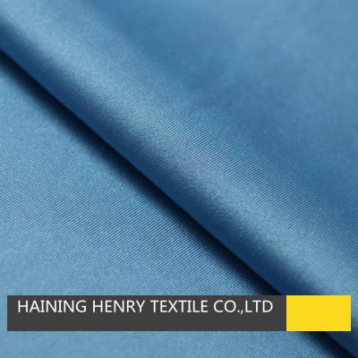 China 55D+40D Polyester spadnex shiny tricot fabric for sale