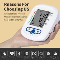 China Digital Arm Type Sphygmomanometer Intelligent Pressurization With Voice Reporting for sale