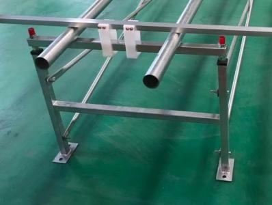 Adjustable support frame with screw design