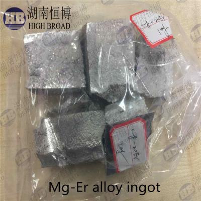China Magnesium Erbium master alloy , MgEr10 , MgEr 20 alloy for sale
