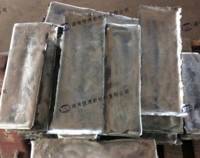 China Mg-La-Ce-Pr-Nd alloy , Magnesium based master alloy for sale
