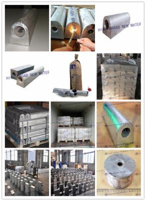 China High Potention Magnesium Anode / Az63 Magnesium Sacrificial Anodes for sale