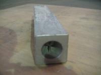China Cast sacrificial Magnesium Anode Square Shaped for sale