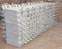 China Customized Silver Sacrificial Aluminum Anode For Cathodic Protection for sale