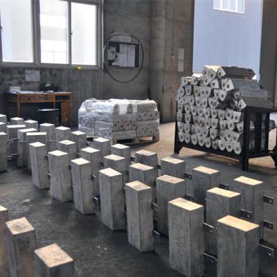 China D Shaped Cast Magnesium Anodes High Potential And Regular Potential AZ63C Alloys for sale
