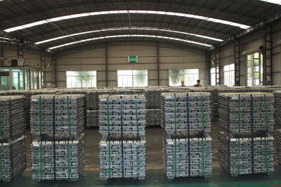 China MgSr Magnesium Strontium Alloy Improve castability  , MgSr alloy Ingot for sale