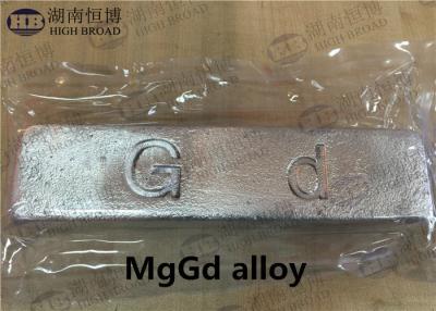 China MgGd30% MgGd25% alloy ingot magnesium gadolinium master alloy ingot grain refiner for sale