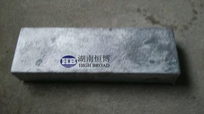 China Scandium magnesium ScMg MgSc2 MgSc20 MgSc30 alloys ingot produced by high broad material for sale