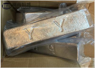 China Mgy30 Master Alloy , Magnesium Yttrium master alloys easy to melt for sale
