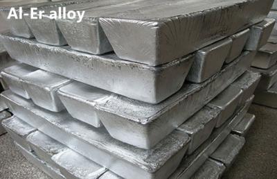 China Magnesium Erbium rare earth Magnesium Master Alloy ingot for electronics parts for sale