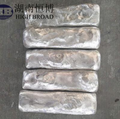 China MgLa MgCe MgEr MgSm MgYb MyDy Magnesium Master Alloy With Rare Earth for sale