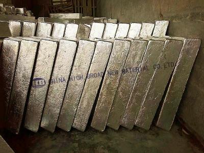 China Aluminum Yttrium Master Alloy AlY10 Ingot Aluminum With Yttrium Metal for sale