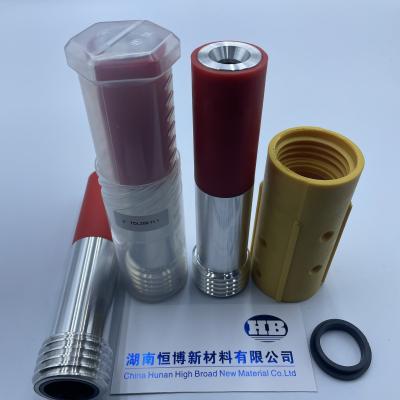 China Round Boron Carbide Spray Nozzle with Wear Resistant Single Venturi Design for sale