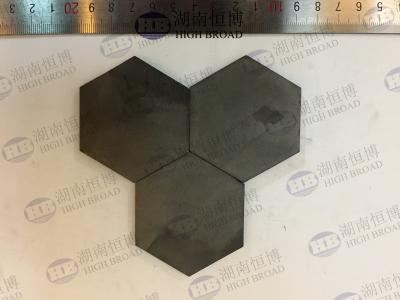 China Harrd Body Armor Plates , Boron Carbide B4C Ceramic Ballistic Plates for sale