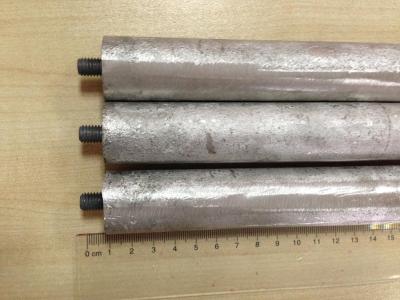 China Magnesium Alloy Material Water Heater Anode Rod With Stainless Steel Plug NPT 3/4" for sale