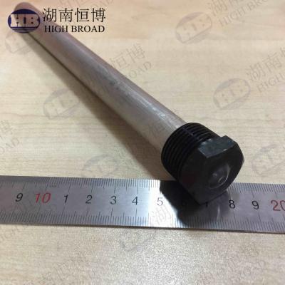 China Solar Water Heater Anode Rod magnesium anode for resisting chemical erosion for sale