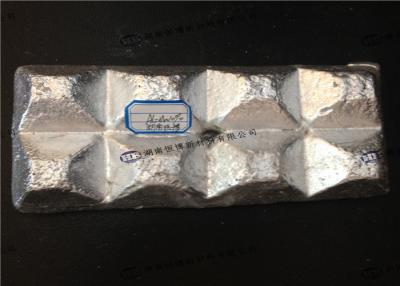 China Aluminum Zinc Alloy AlZn10 Master Alloy For Grain Refine , Aluminum Based Master Alloys for sale
