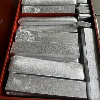 China ZnLa ZnY ZnLa ZnMn ZnLi Alloys For High Aluminium Master Alloy for sale