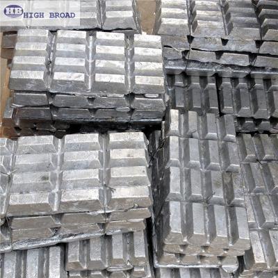 China AlMn Aluminum Manganese Alloy Ingot Master Alloy for sale