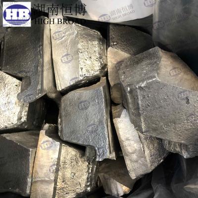 China Zinc Yttrium Zn3%Y master alloy ingot for strength zinc alloy product properties rare earth metal Yttrium ZNY for sale