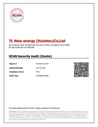 SCAN - Shenzhen TL New Energy Co.,Ltd