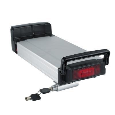 China Lange cyclus 48V 250W 500W zilveren achterrek oplaadbare ebike batterij Fiets Accufahrrad Akku Akku Fur Elektrofahrrader OEM/ODM batterijpakket Lithiumbatterij Te koop