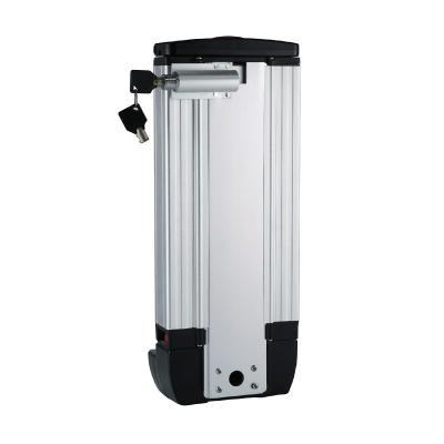 China Lange cyclus 48V 250W 500W zilveren achterrek oplaadbare ebike batterij Fiets Accufahrrad Akku Akku Fur Elektrofahrrader OEM/ODM batterijpakket Lithiumbatterij Te koop