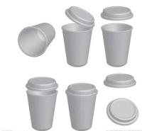 China Automatic Paper Cup Forming Machine PLC Control Paper Cup Lid Making Machine for sale