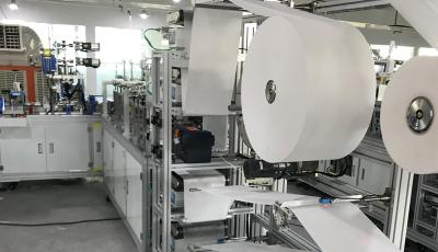 China Standard N95 KN95 KF94 Medical Face Mask Making Machine fish mask ear machine for sale