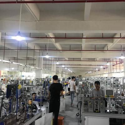 Cina South Korea most popular stable automatic KF94 fish shape face mask making machine in vendita