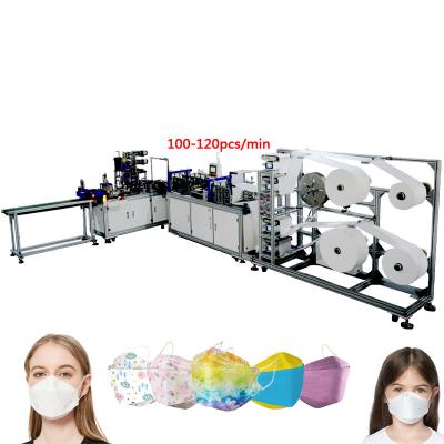China kf94 mask machine ce full automatic surgical medical face mask making machine Te koop