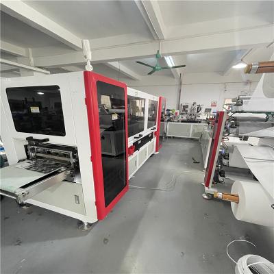 Cina High speed 150 pcs/min KF94face mask packaging machine fully automatic face dust mask packaging machine in vendita