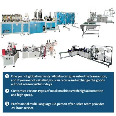 Cina SpA completamente automatico dei tessuti non tessuti della macchina della maschera di 220V N95 in vendita