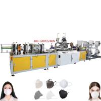 China máscara protetora de 100pcs/Min Flat KN95 que faz a máquina da máscara da criança da máquina KF94 à venda