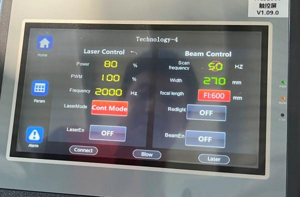 Quality Aluminum Cleaning Process Fiber Handheld Laser Cleaning Machine with MAX/Raycus for sale