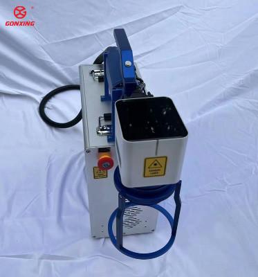 China 60 KG Weight Mini Portable Handheld Pulsed Fiber Laser Marking Machine for Metal and Non Metal Versatile Applications for sale