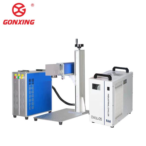 Quality Air-cooled Design 20W 30W Portable Desktop Fiber Laser Marking Machines for for sale